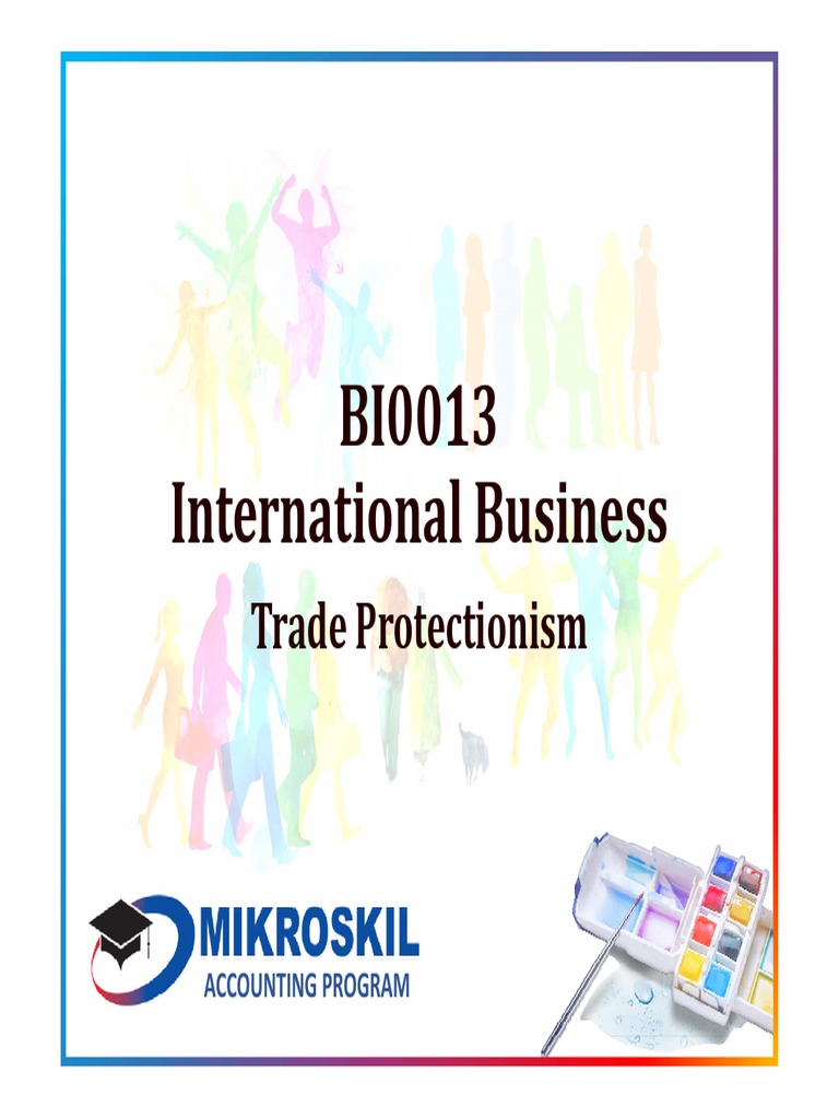 Understanding Trade Protectionism Policies | PDF | Tariff | Non Tariff ...