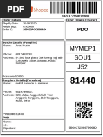 Delivery Docket Template PDF | PDF