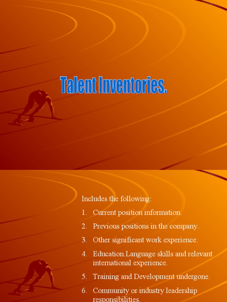 Talent Inventory | PDF | Career & Growth | Finance & Money Management