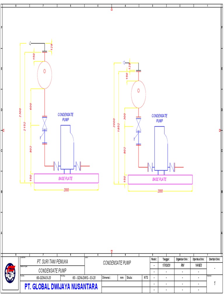 Drawing Condensate Pump | PDF