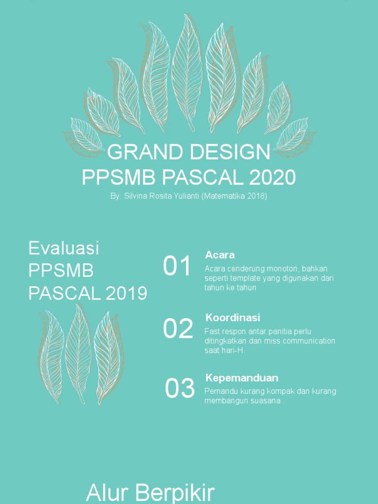 E. Grand Design PPSMB Pascal 2020 | PDF | Karier & Perkembangan