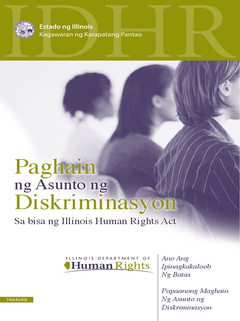 Charge Discrimination Tagalog Brochure | PDF