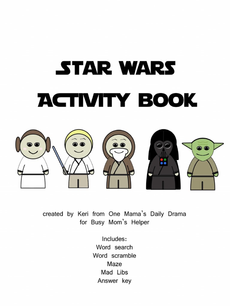 Star Wars Activity Book | PDF