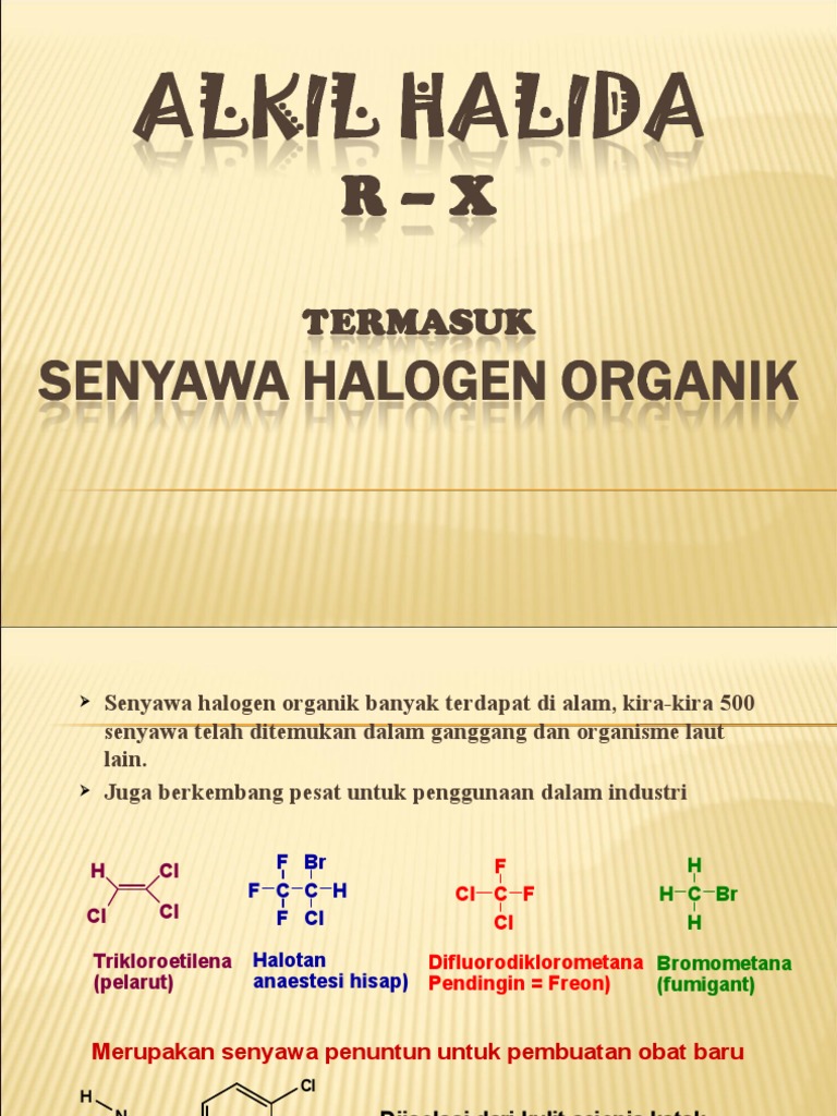 Alkil Halida | PDF