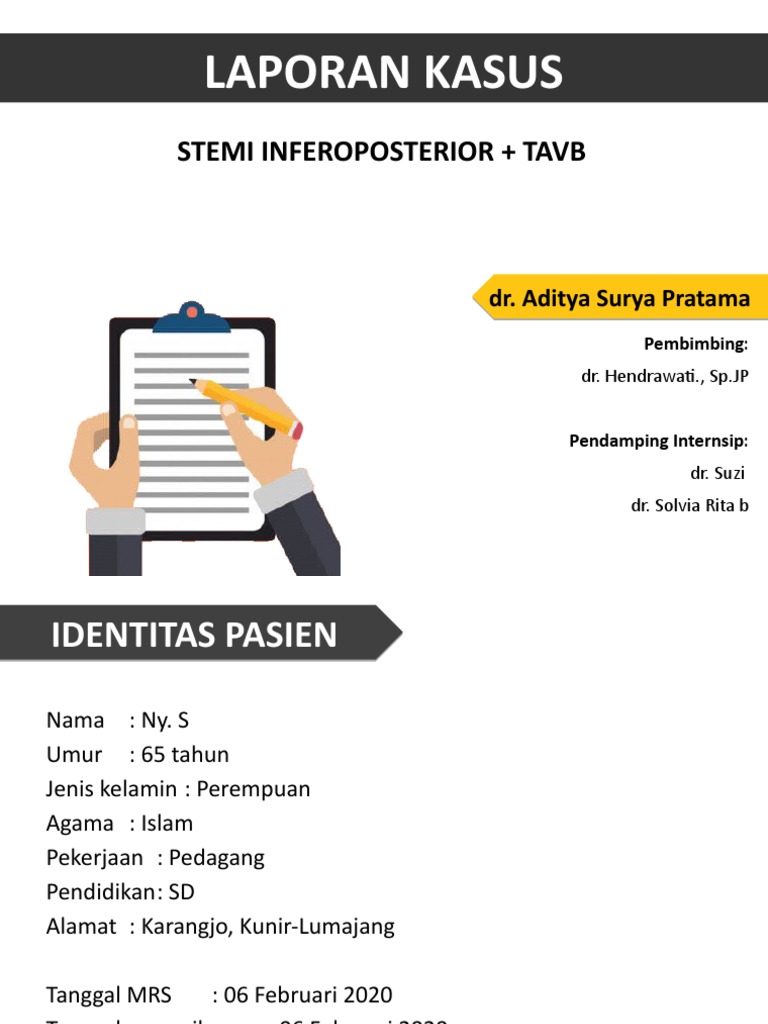 Kasus STEMI Inferoposterior pada Lansia | PDF | Sains & Matematika