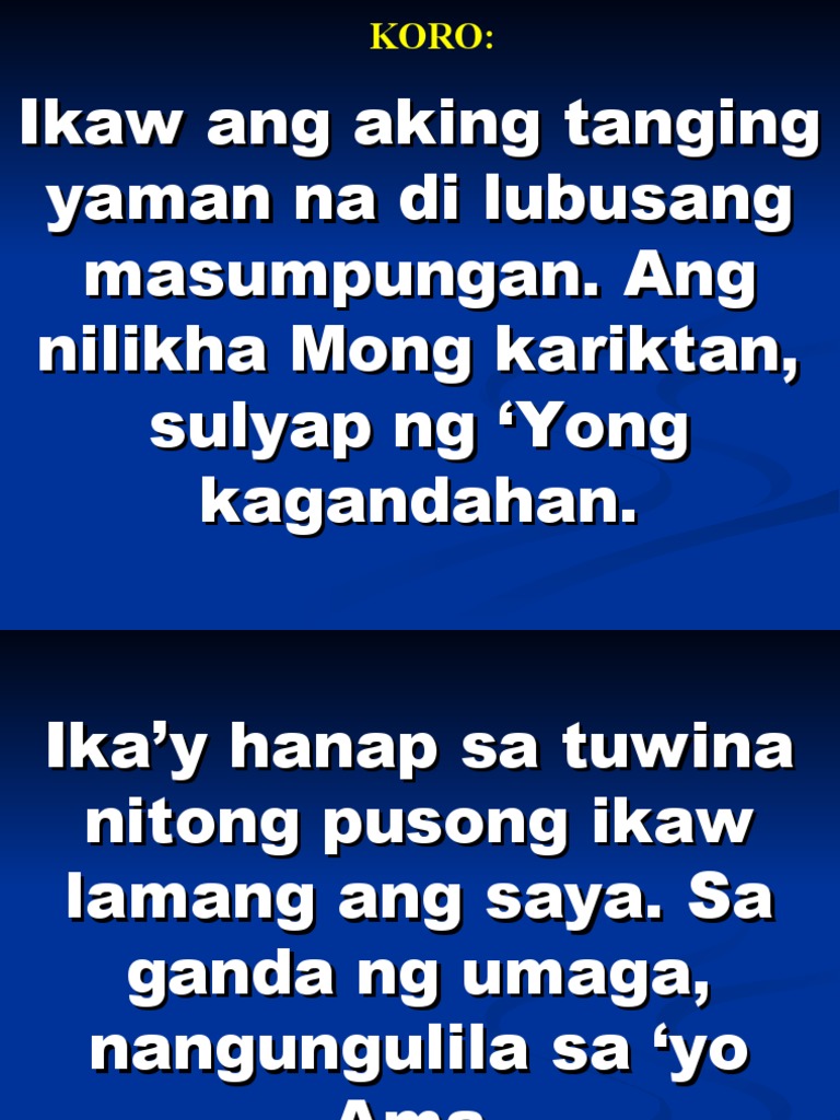 Tanging Yaman | PDF