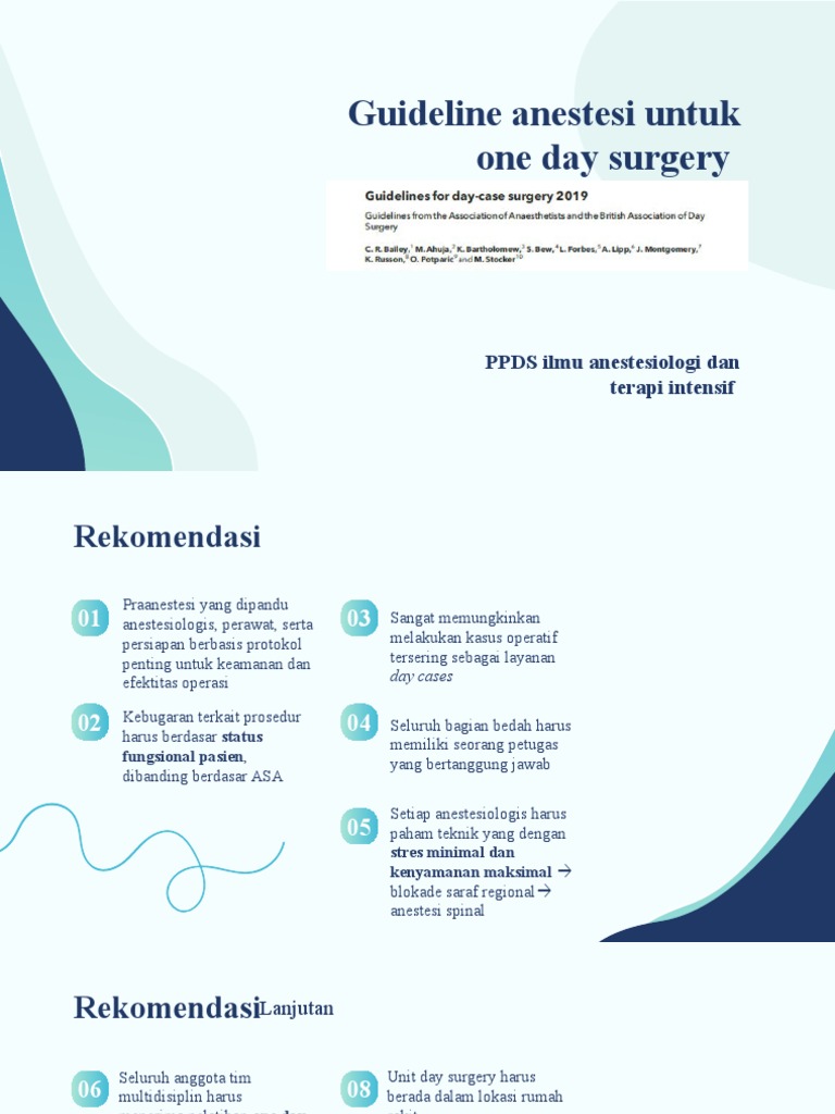 One Day Surgery | PDF