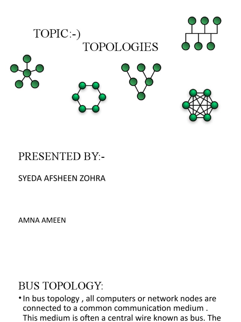 Topologies DCN | PDF | Network Topology | Computer Network