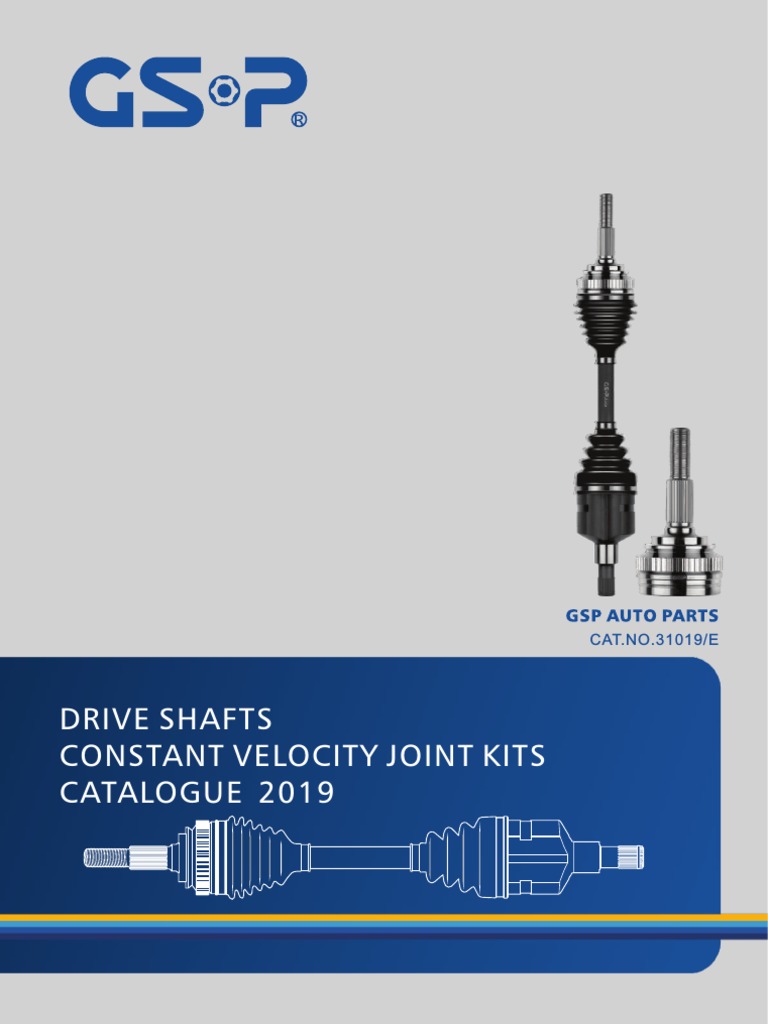 Catalogue GSP | PDF | Motor Vehicle | Wheeled Vehicles