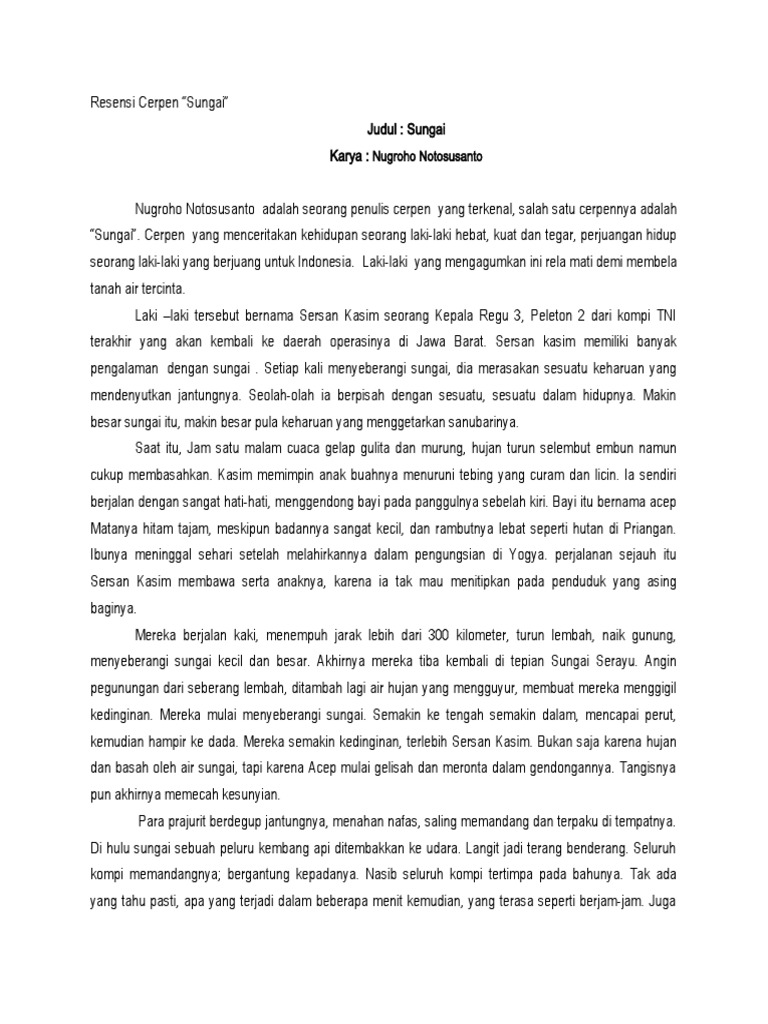 Resensi Cerpen | PDF