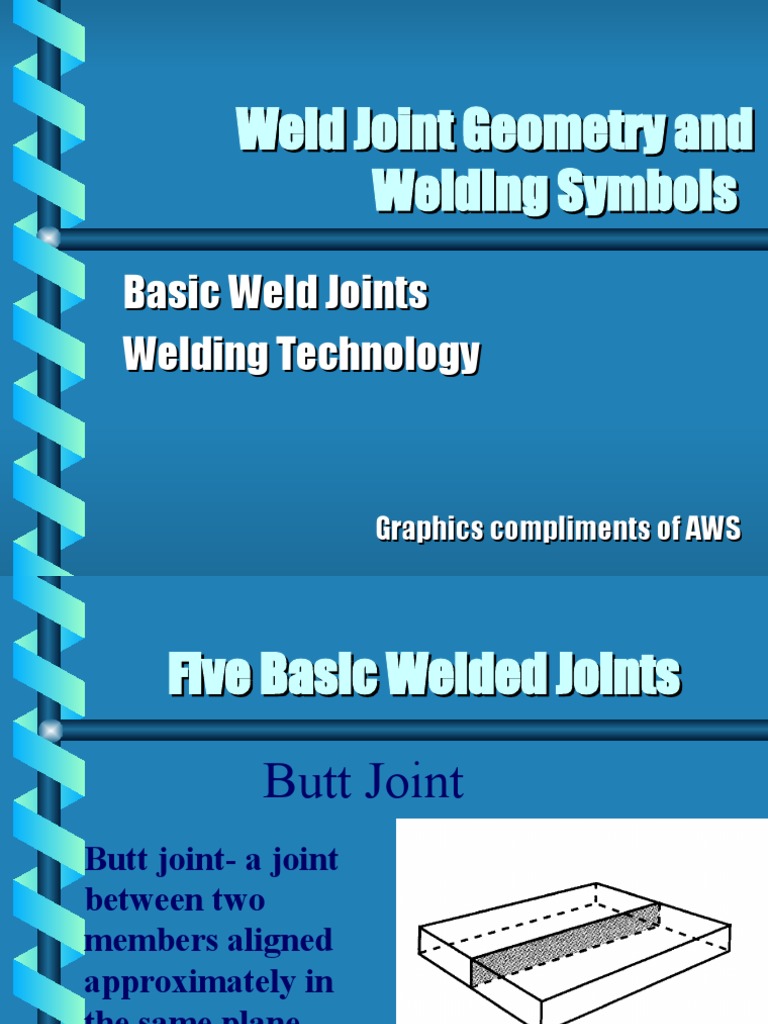 Weld Joint Geometry and Welding Symbols | PDF | Home & Garden