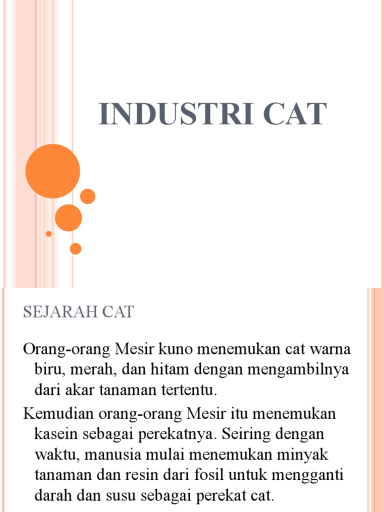 Industri Cat | PDF