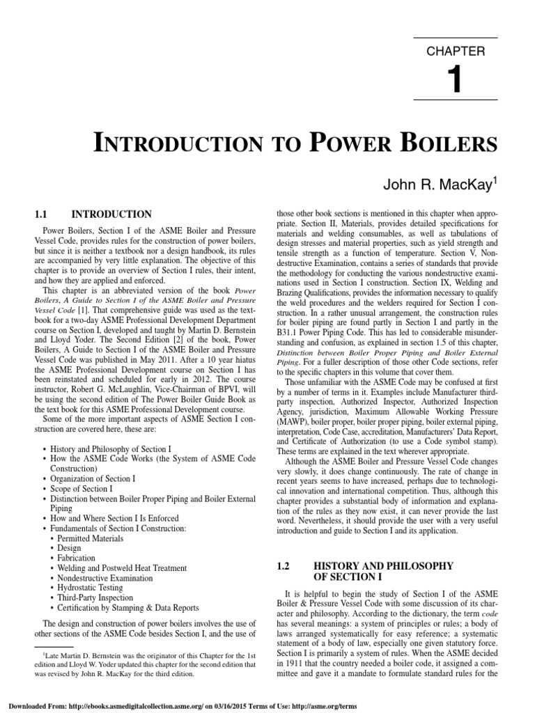 Introduction To Power Boilers | PDF | Boiler | Energy Technology