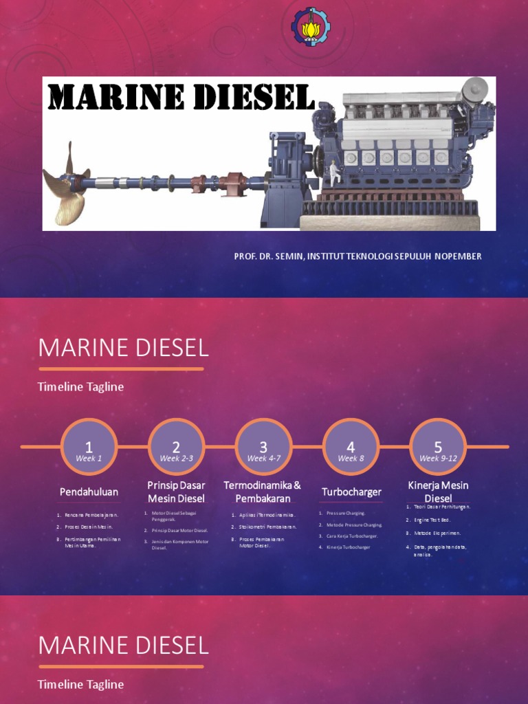 Prinsip Dasar Mesin Diesel Pdf Diesel Engine Engines