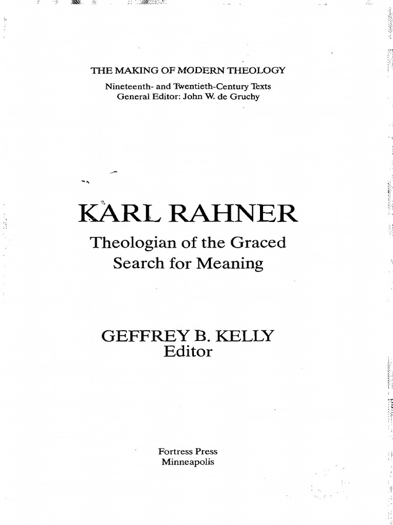 Karl Rahner | PDF