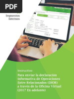 Instructivo para Formulario F. 2668 | PDF | Contabilidad | Interés