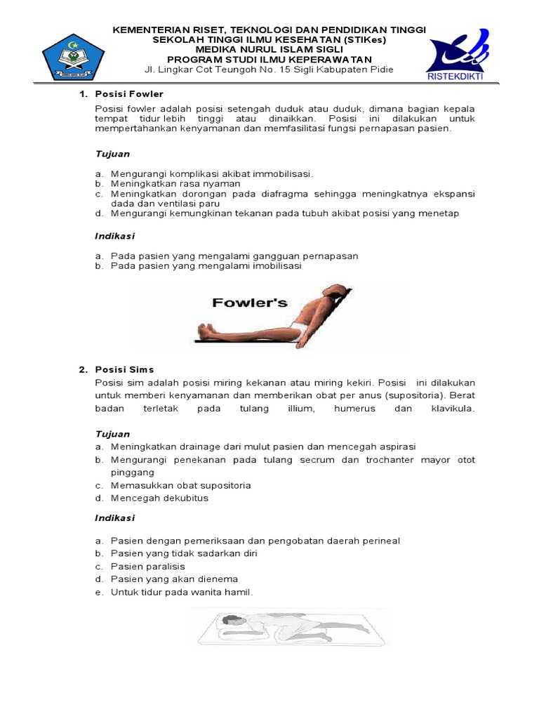 Jenis - Jenis Posisi | PDF