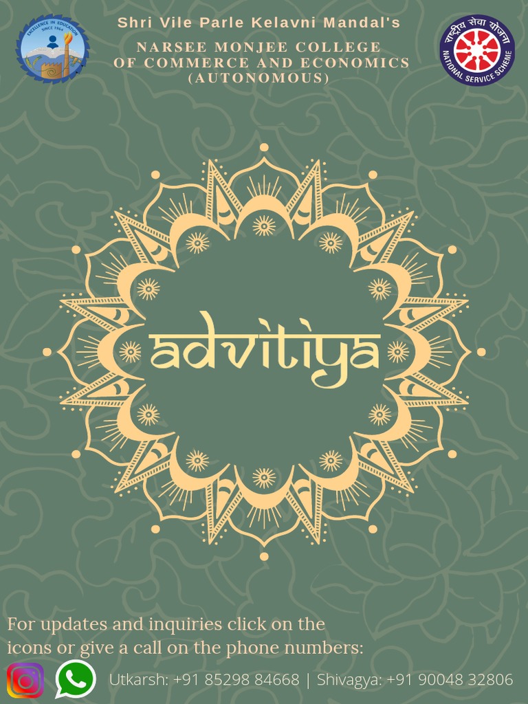 Advitiya Brochure 2021 | PDF | Professional Wrestling | Monologue