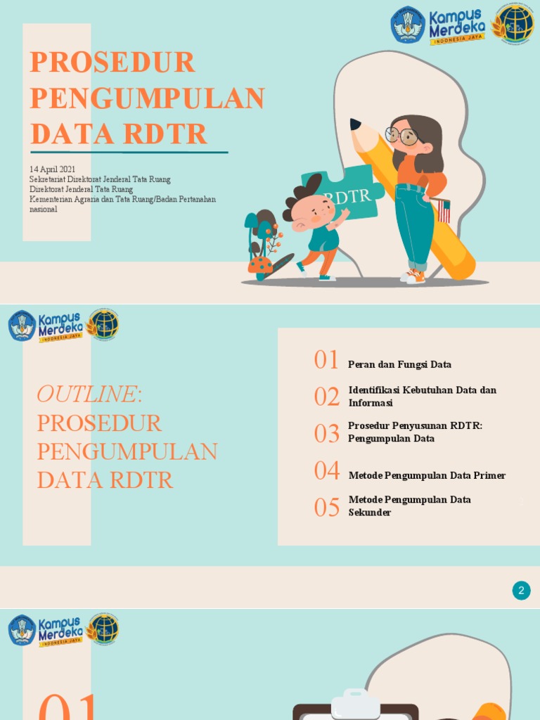 Prosedur Pengumpulan Data RDTR | PDF