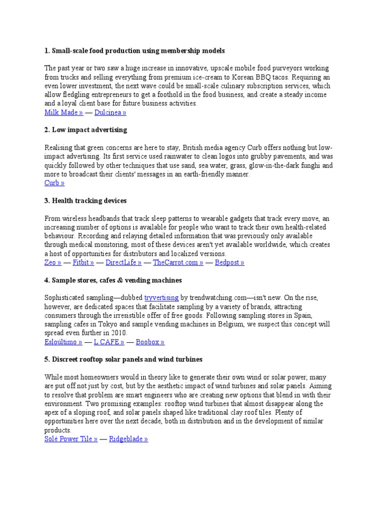 Small-Scale Food Production Using Membership Models: Milk Made Dulcinea ...