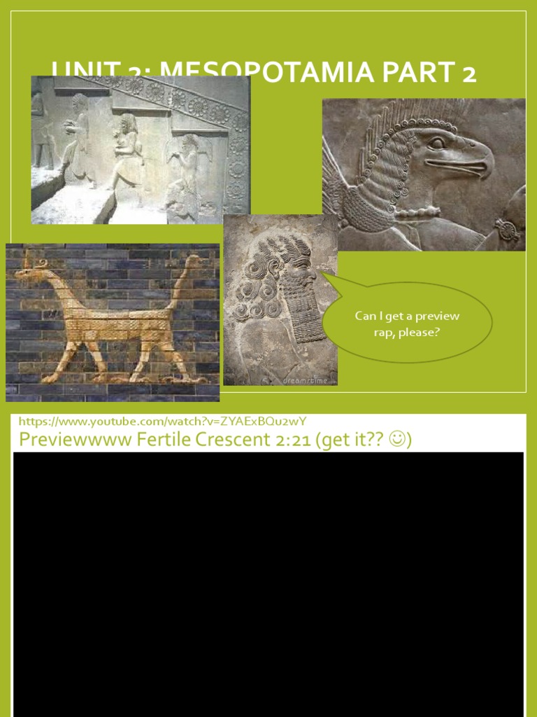 2018 Mesopotamia PPT Part 2 | PDF | Babylonia | Babylon