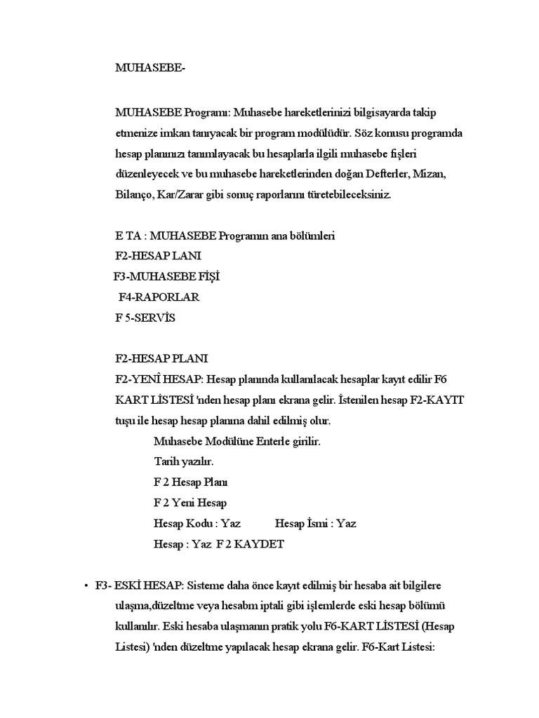 Ders7 Muhasebe Modülü | PDF