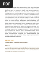 Definisi Ayat | PDF