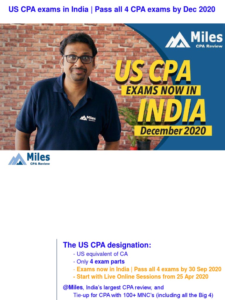 Miles CPA Roadmap | PDF