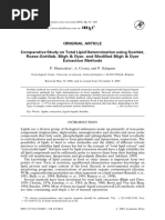 Folch Method for Lipid Extraction | PDF | Liquid Chromatography–Mass ...