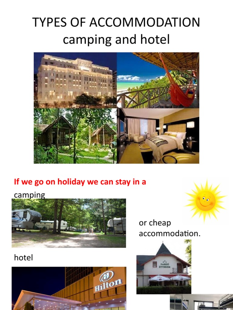 Types of Holiday Accommodation | PDF