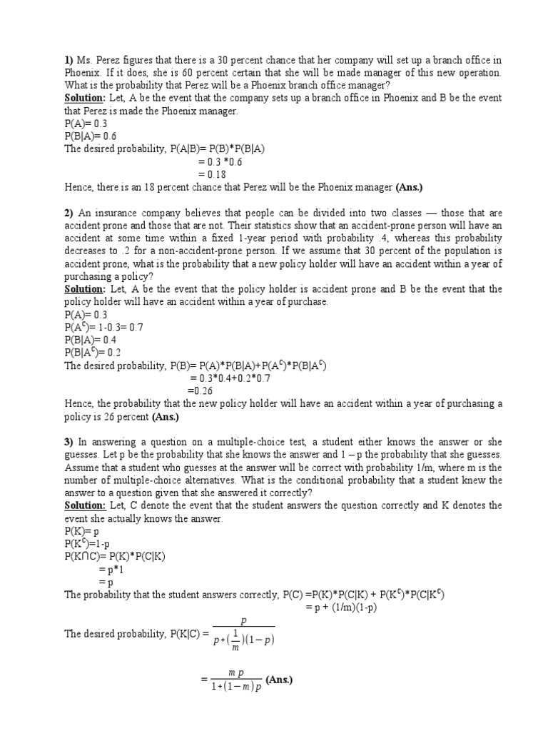 Math Assignment | PDF | Multiple Choice | Probability And Statistics