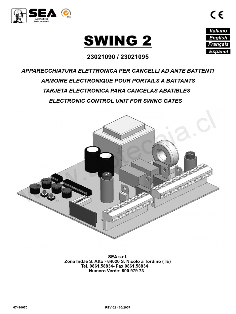 Manual Swing 2 Mark Tank.l | PDF | Ingenieria Eléctrica | Componentes