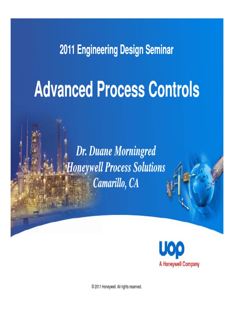 Advanced Process Controls | PDF | Control Theory | Process Control