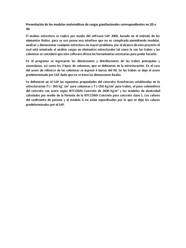 Modelo Matematico Sap | PDF