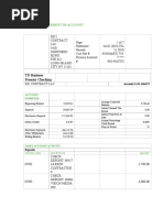 TD Bank Statement | PDF | Deposit Account | Banks