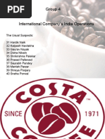 Costa Coffee Marketing Strategy Overview | PDF | Retail | Supply Chain