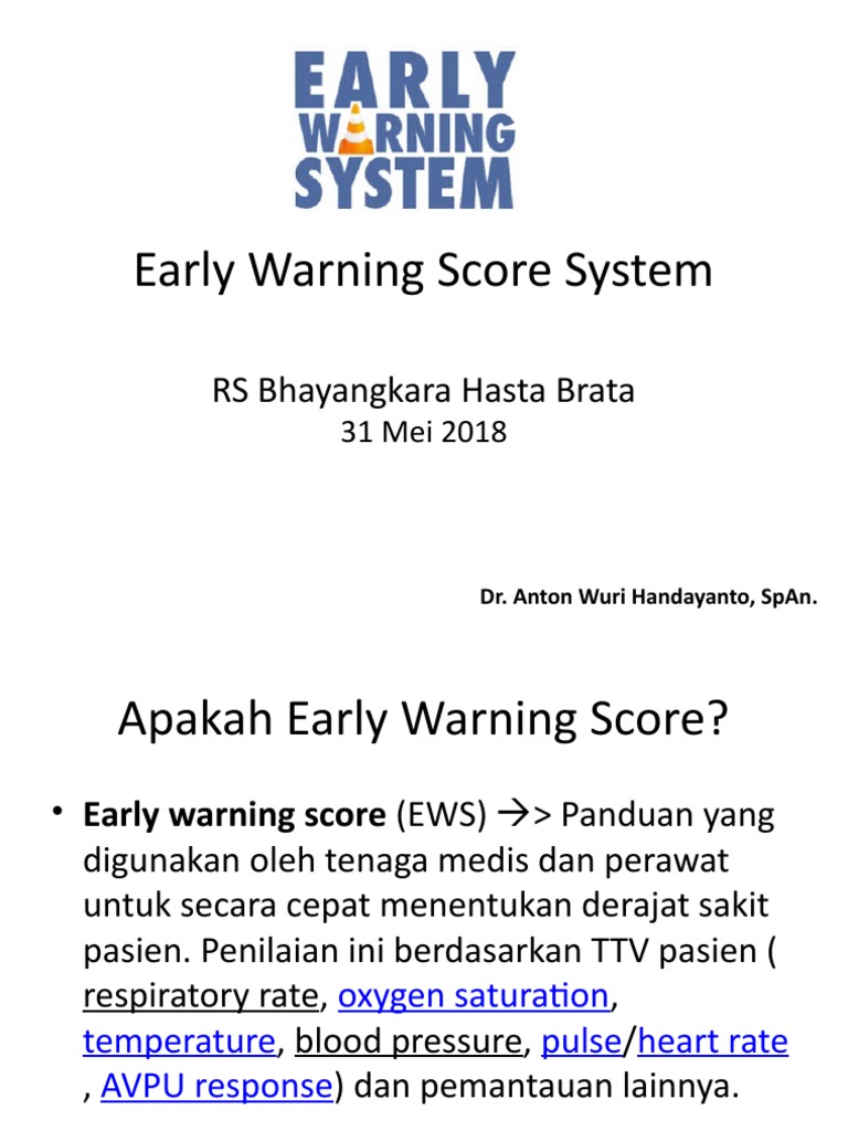 Early Warning System | PDF
