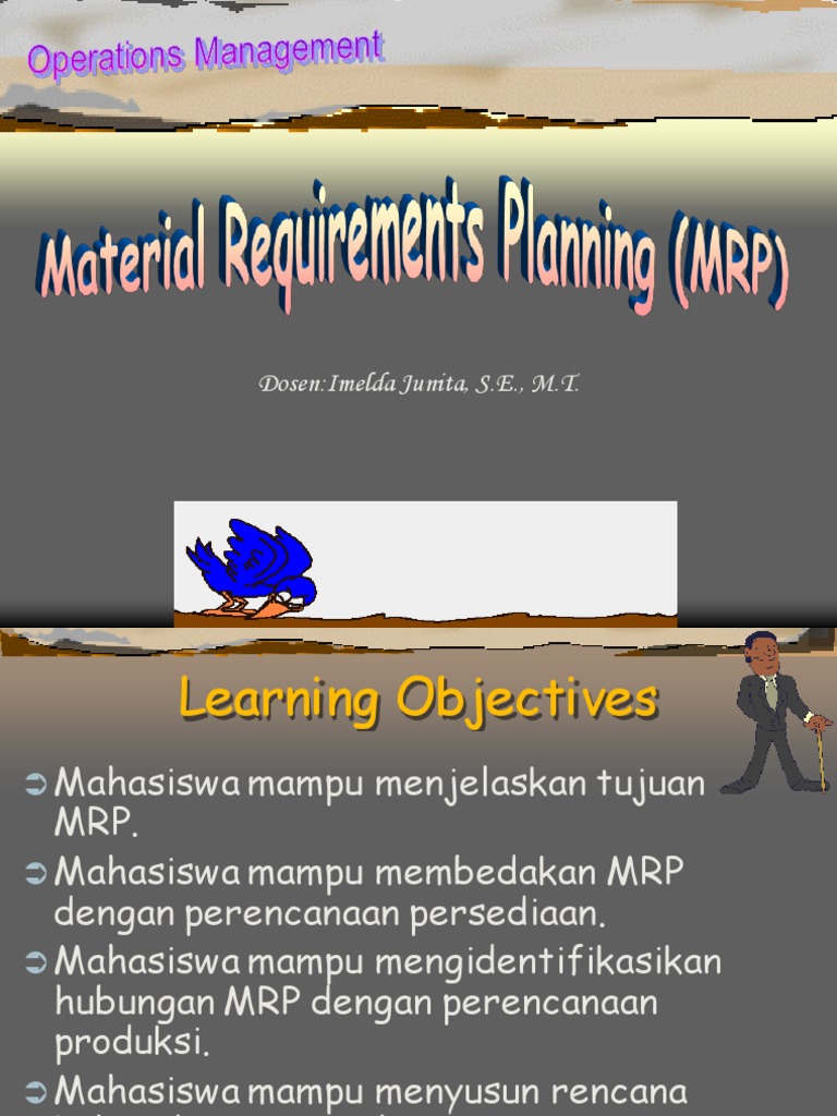 Material Requirements Planning | PDF