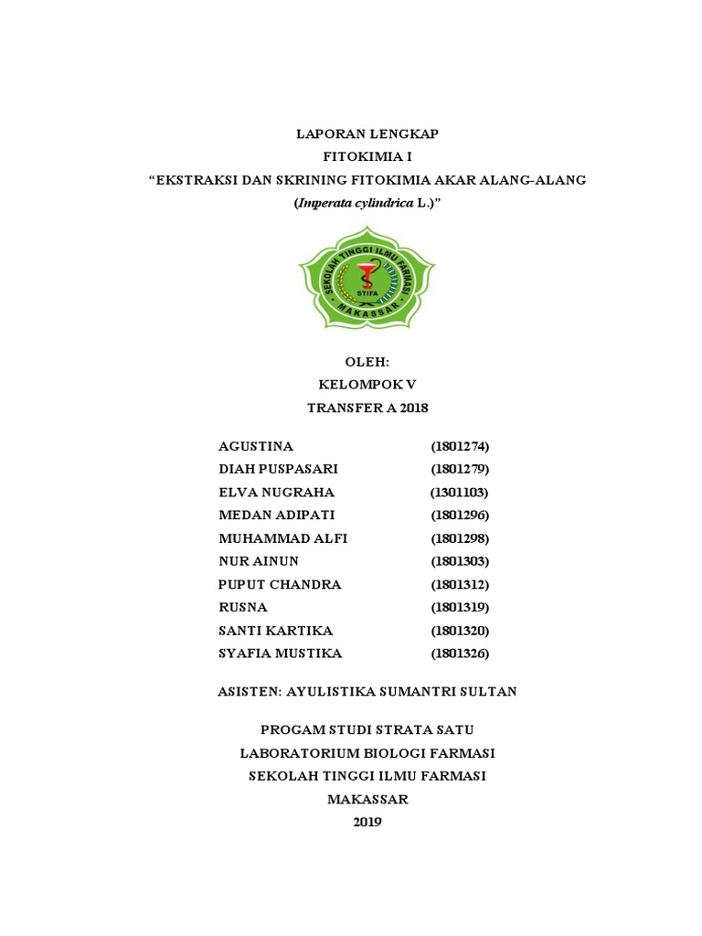 Laporan Fito Perbaikan Lengkap | PDF