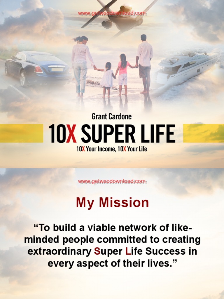 10X Super Life FINAL | Download Free PDF | Wealth | Debt