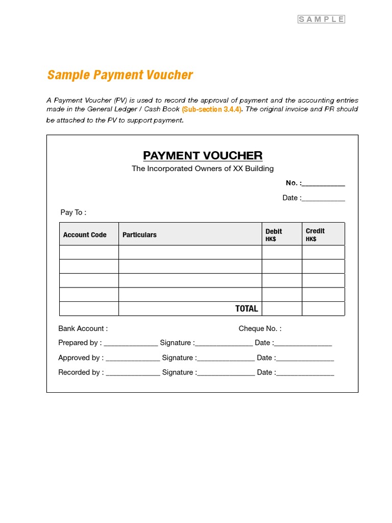 Payment Voucher | PDF