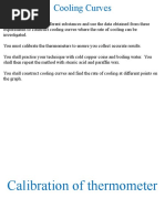Stearic Acid Practical | PDF | Temperature | Thermometer