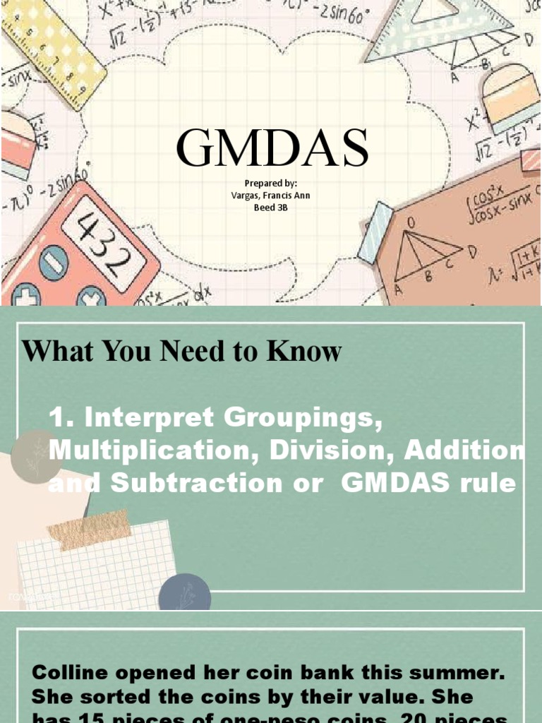 Gmdas Rule | PDF