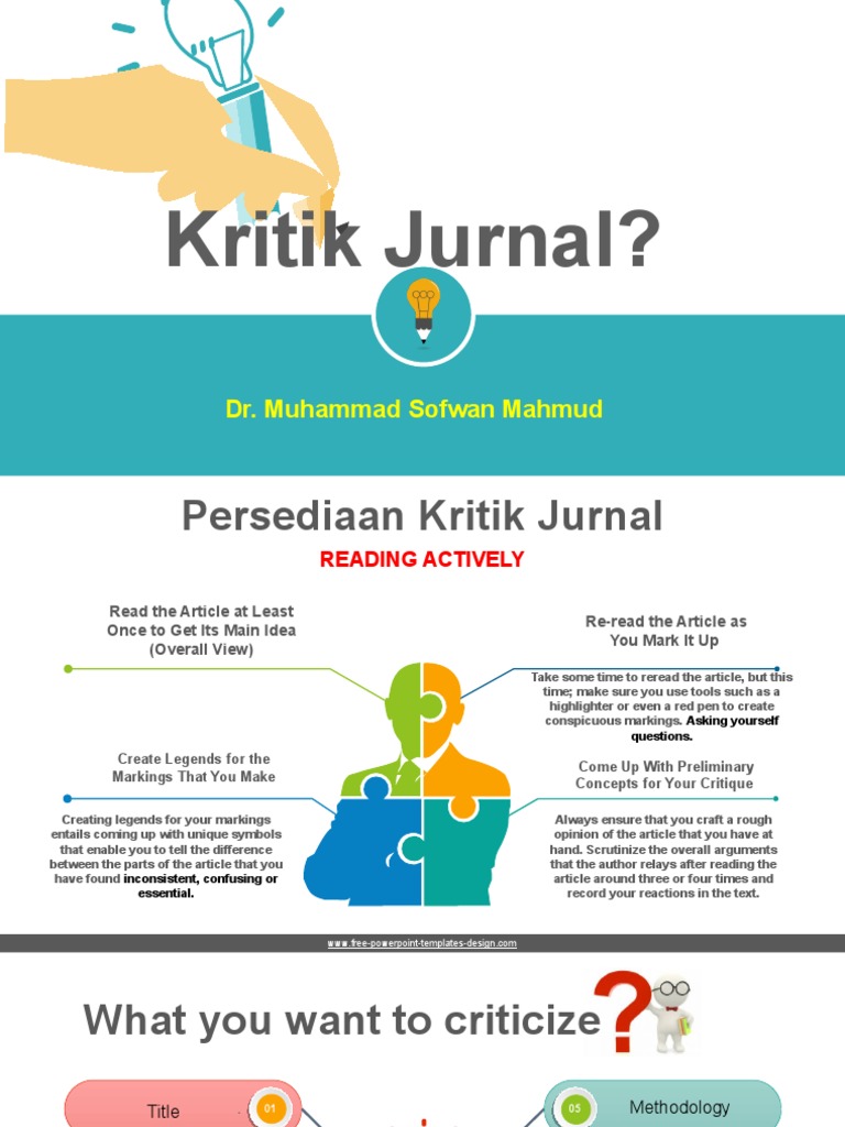Kritik Jurnal?: Dr. Muhammad Sofwan Mahmud | PDF | Validity (Statistics) | Statistics