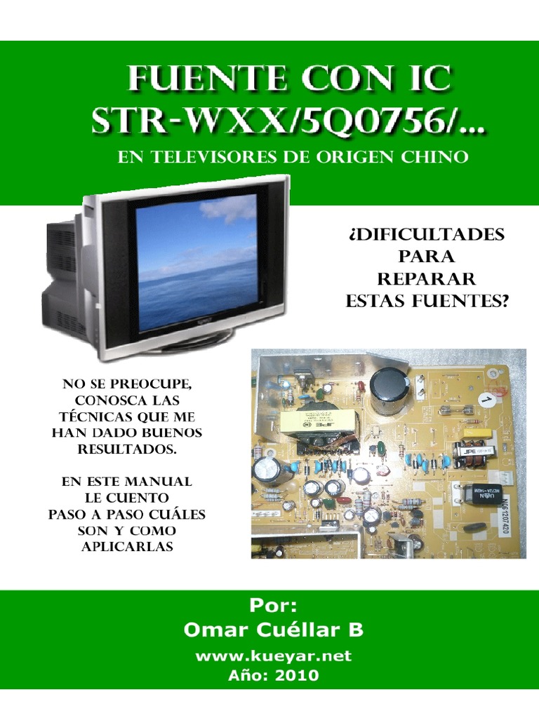 Fuentes Con IC STR XX | PDF | Transistor | Diodo emisor de luz