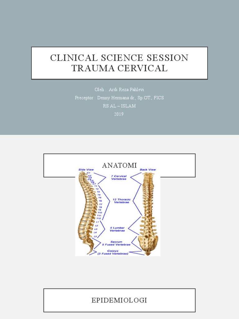 Trauma Cervical | PDF