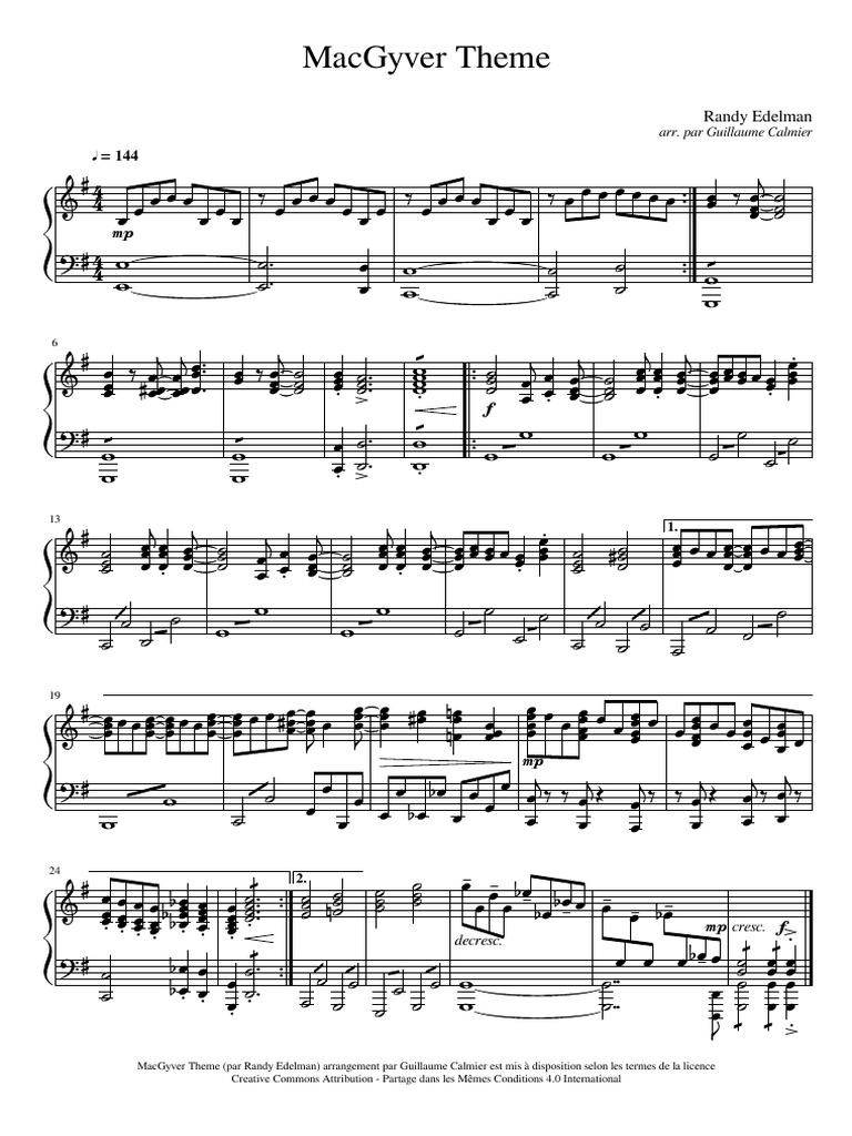 MacGyver Theme | PDF