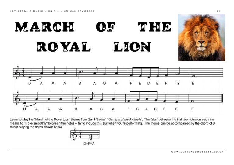 March of The Lions | PDF