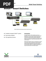 Product Data Sheet Deltav Smart Switches Deltav en 179014 | PDF | Network Switch | Computer Network