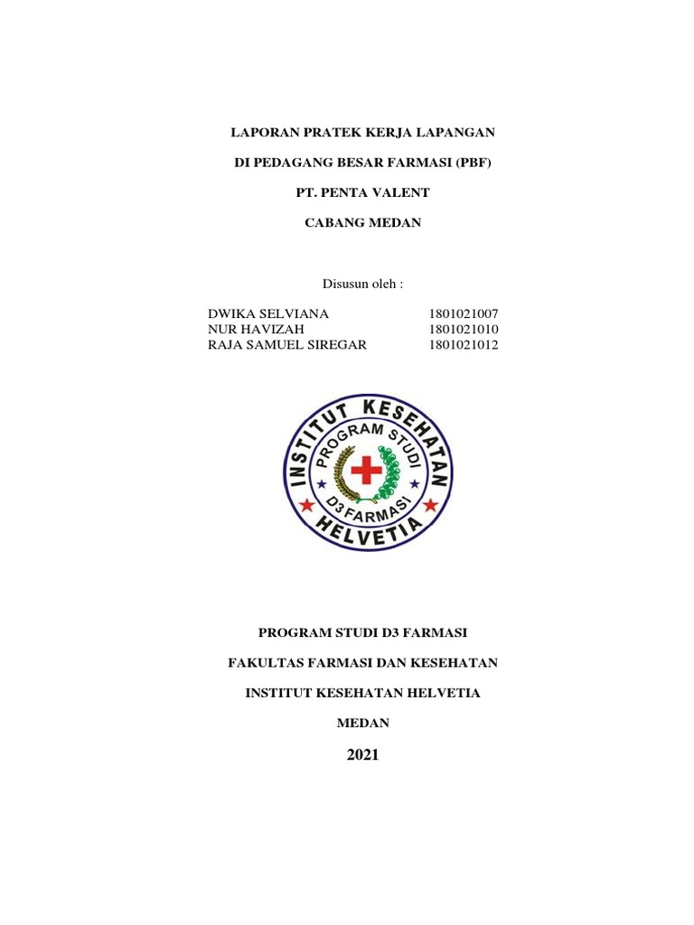 LAPORAN PKL Penta Valent FINISH KEL 2-Dikonversi | PDF